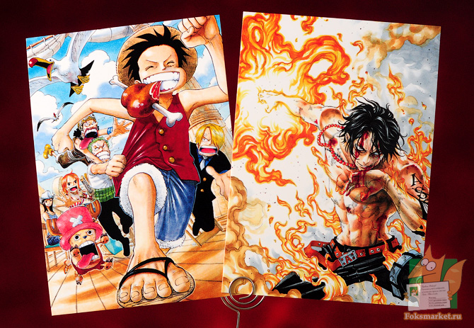 Набор из 30 открыток: Nepiec One Piece