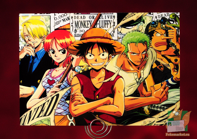 Набор из 30 открыток: Nepiec One Piece